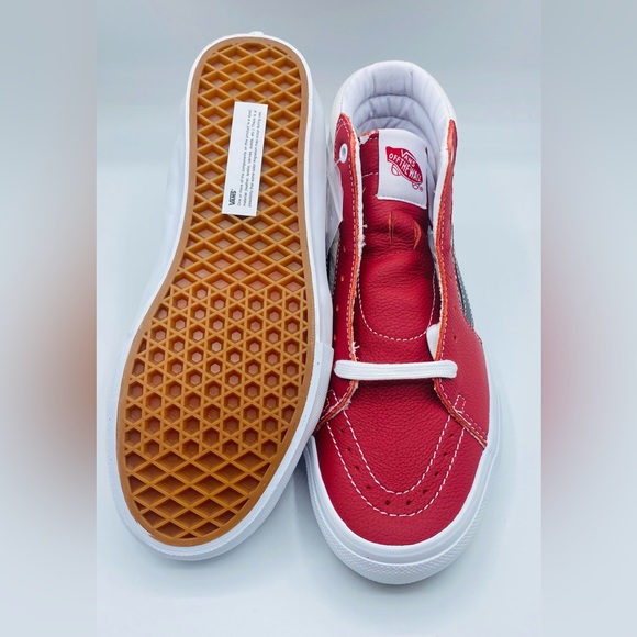 Vans | Shoes | Vans Sk8 Hi Old School Sport Leather Sneakers | Poshmark